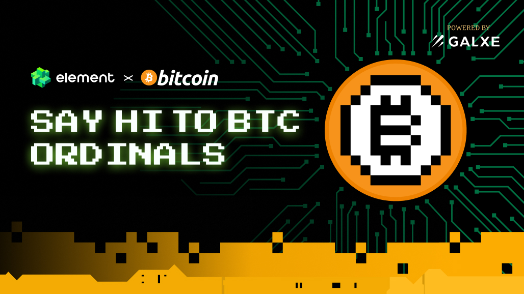 Element NFT Marketplace on Twitter: "🟠Say Hi to BTC Ordinals🙌 ⏳Countdown to #Element BTC market ...