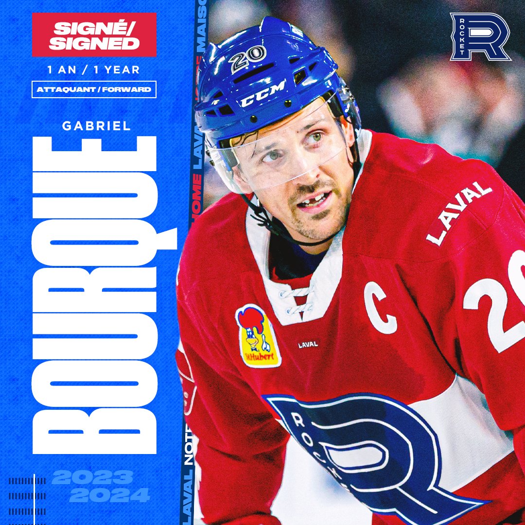 Rocket de Laval on Twitter: "Le Rocket s’entend sur les modalités d’un contrat d’une saison à un ...