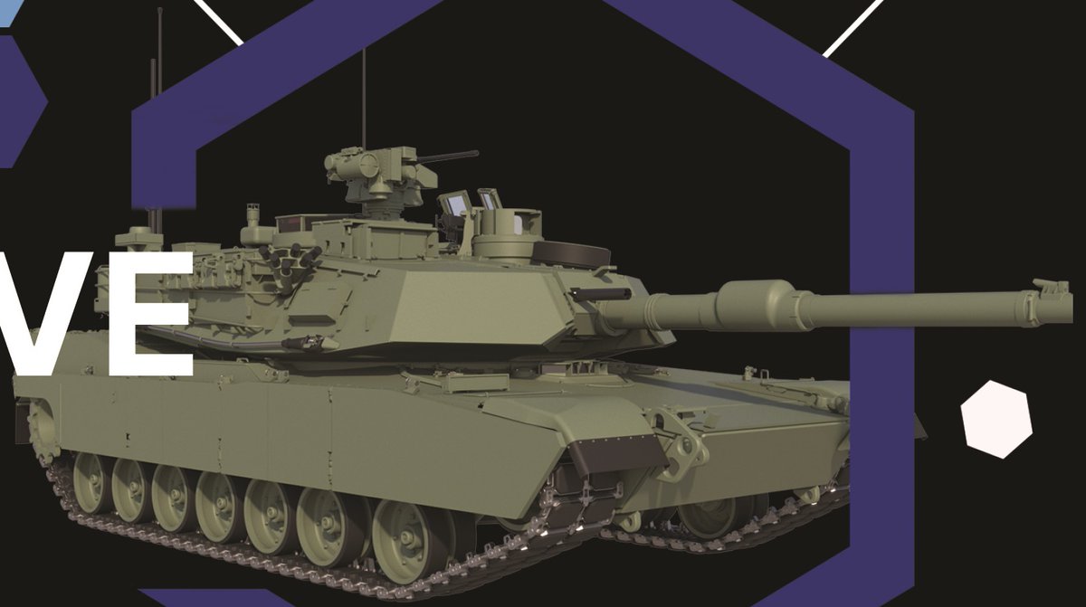 Ronkainen on Twitter: "The newest M1A2 SEPv4 Abrams tank rendering in GD's ad"