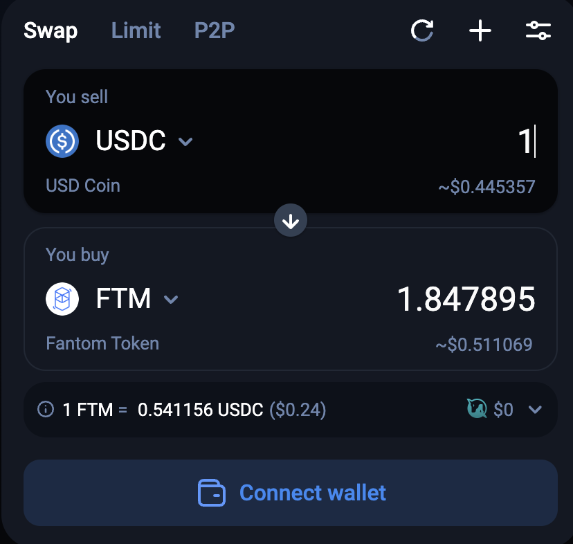 JohnnyTime 🤓🔥 on Twitter: "Right now 1 USDC = $0.44 in @FantomFDN, this is 56% loss for just ...