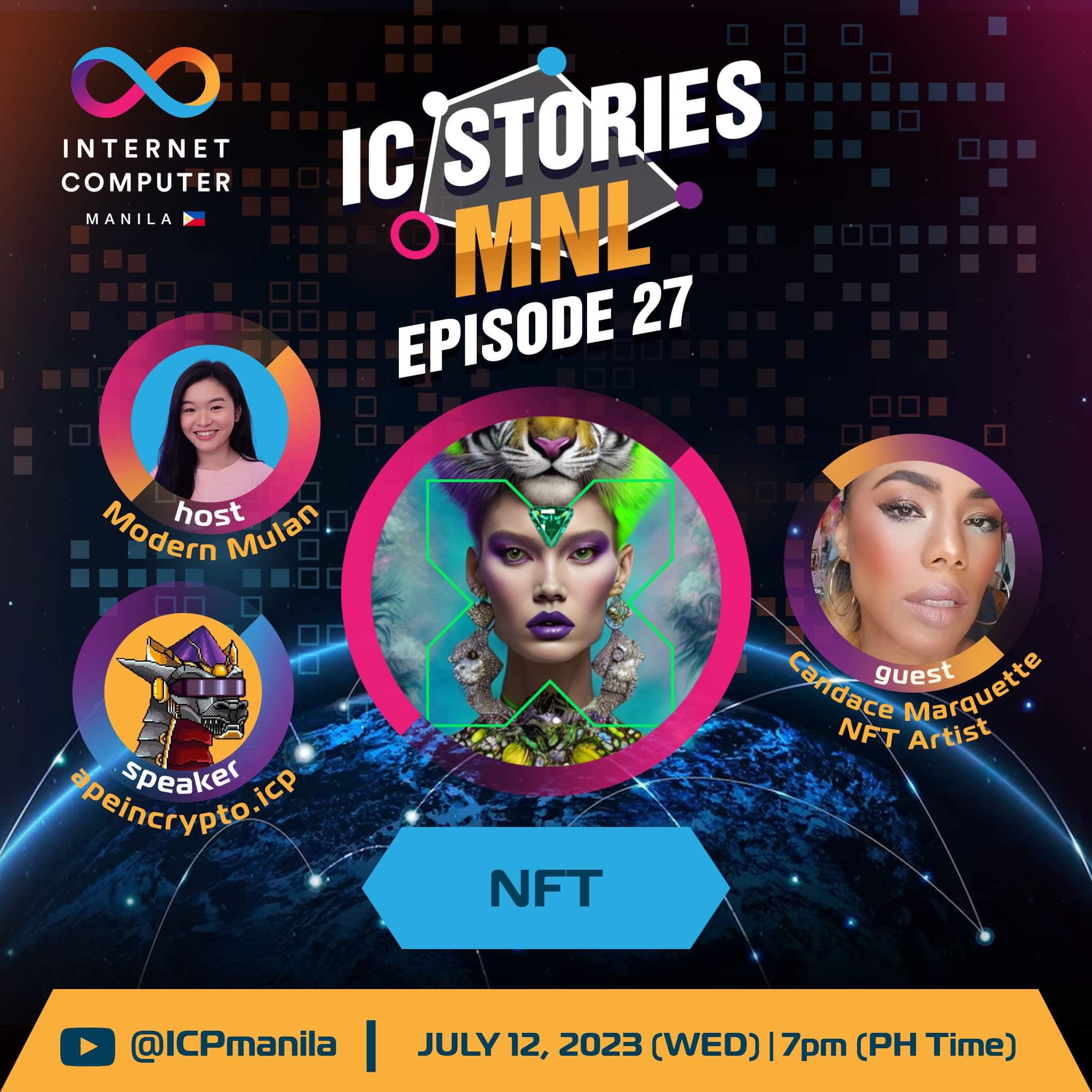 Internet Computer Protocol (ICP) Manila 🇵🇭 on Twitter: "🎙LIVE IN 1hr. ⏰ Join us for the 27th ep ...