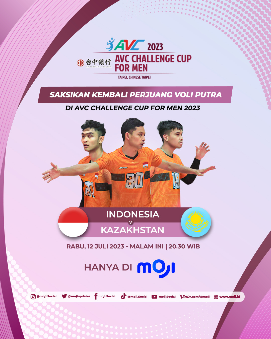 Its MOJI on Twitter: "YANG PENGEN NONTON LAGI NIH~~~ Saksikan kembali serunya pertandingan ...