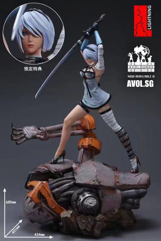 Avolounge Singapore on Twitter: "😍 Lightning Studio - NieR Automata YoRHa 2B 😍 by Avolounge ...