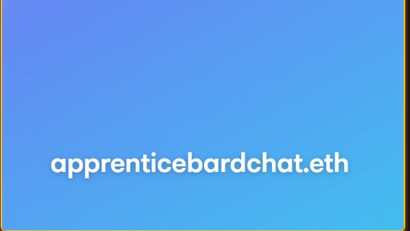 Kushari.eth/Haitham on Twitter: "GM GM I have 5 #BardAI #Domains needed for a buyer listing on ...