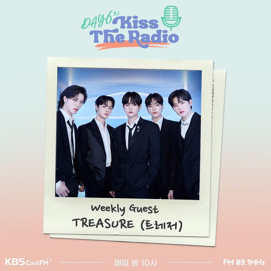 TREASURE INA on Twitter: "[NEW TAGS] Later #TREASURE_T5 will be the guest on KBS Cool FM 'Kiss ...