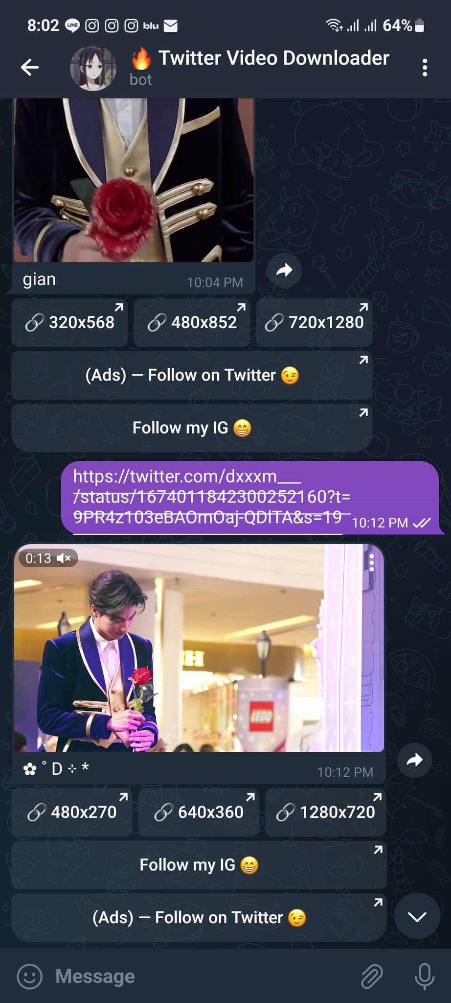nad. on Twitter: "@tanyakanrl telegram satset tinggal copas link video ...