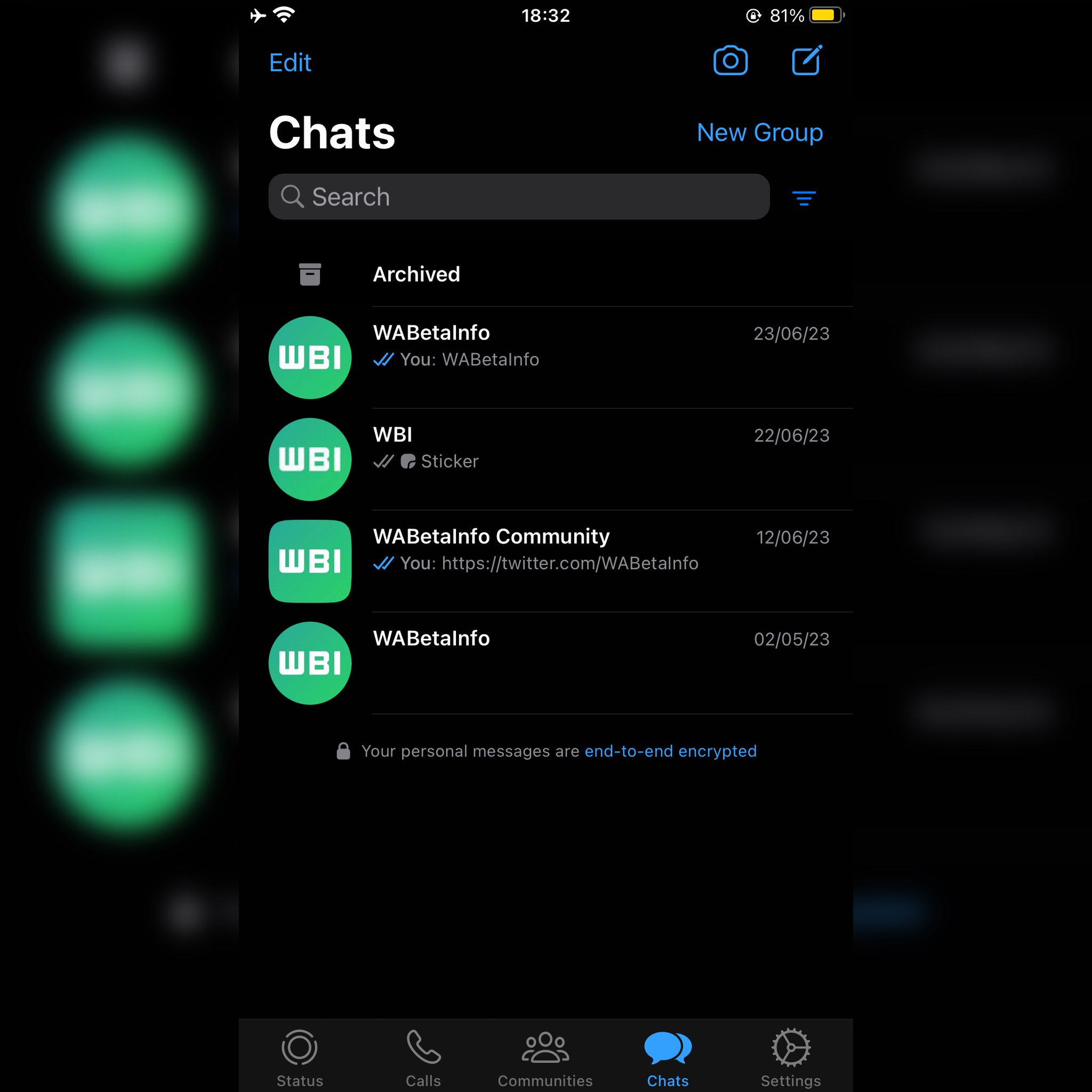 WABetaInfo on Twitter: "📝 WhatsApp beta for iOS 23.14.1.75: what's new? WhatsApp is releasing a ...