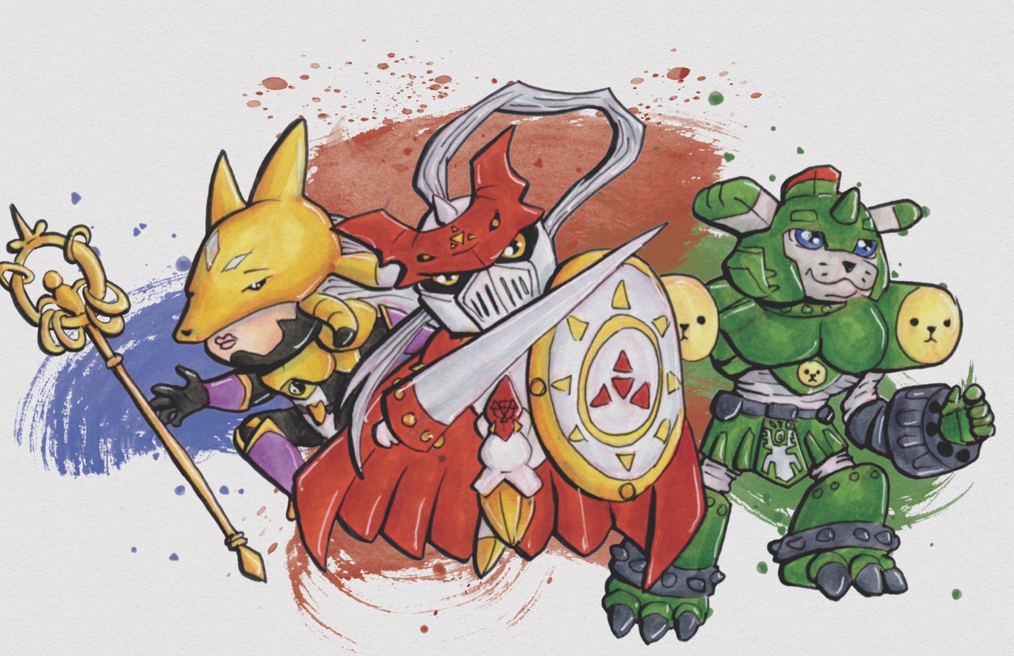 Digimon Tamers Terriermon Evolution Zack Smith On X: "Love It Or Hate