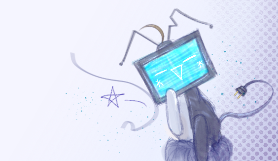 Daily MonoTV on Twitter: "Day 3 (🥐): that one CG of monoTV with teruko’s ahoge hasn’t left my ...