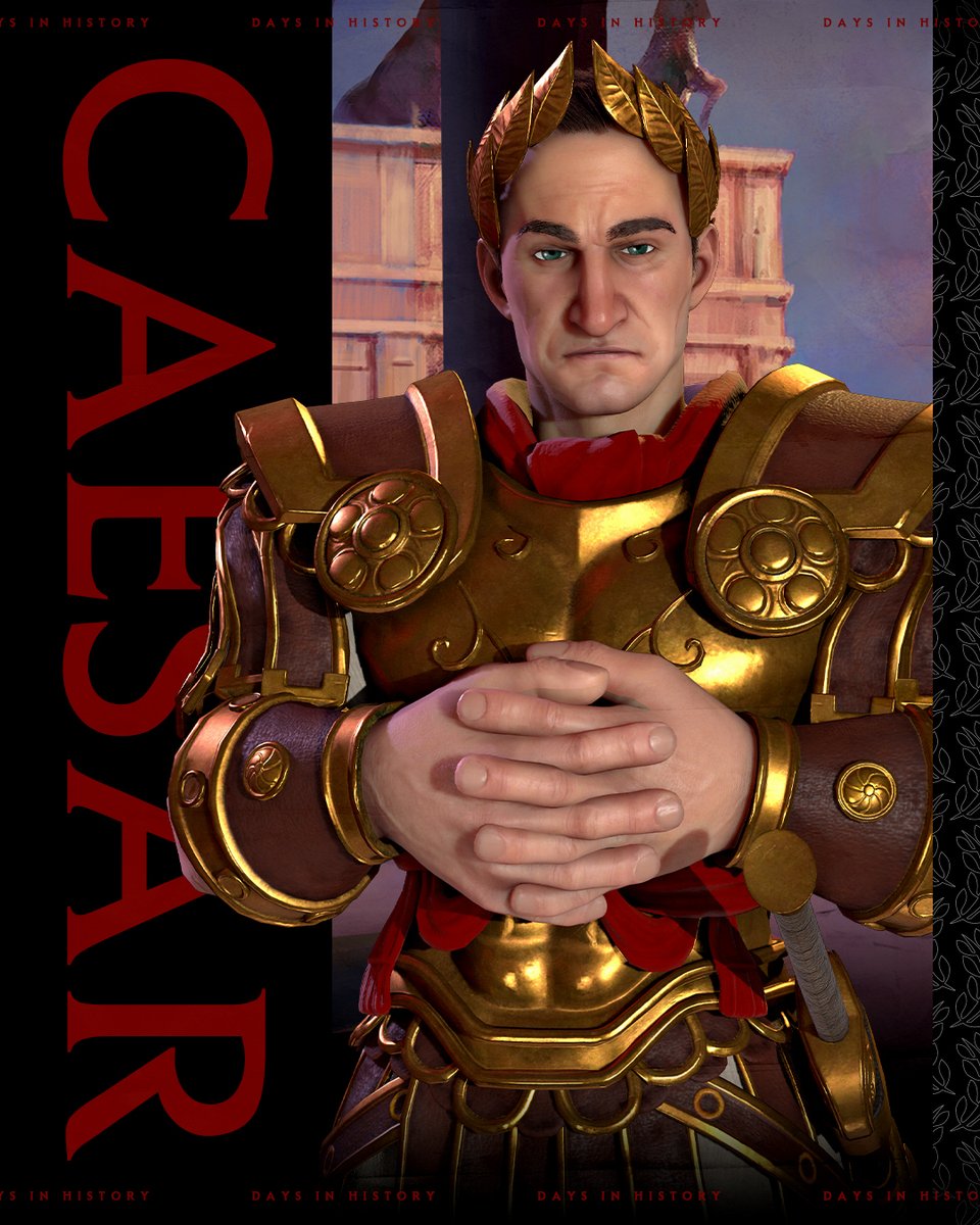 Sid Meier's Civilization on Twitter: "𝐕𝐄𝐍𝐈 𝐕𝐈𝐃𝐈 𝐕𝐈𝐂𝐈 Happy Birthday, Caesar."