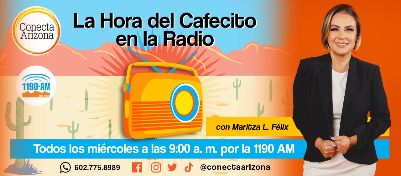Conecta Arizona on Twitter: "🎙️Hoy, como cada miércoles, La Hora del Cafecito☕se escucha en ...