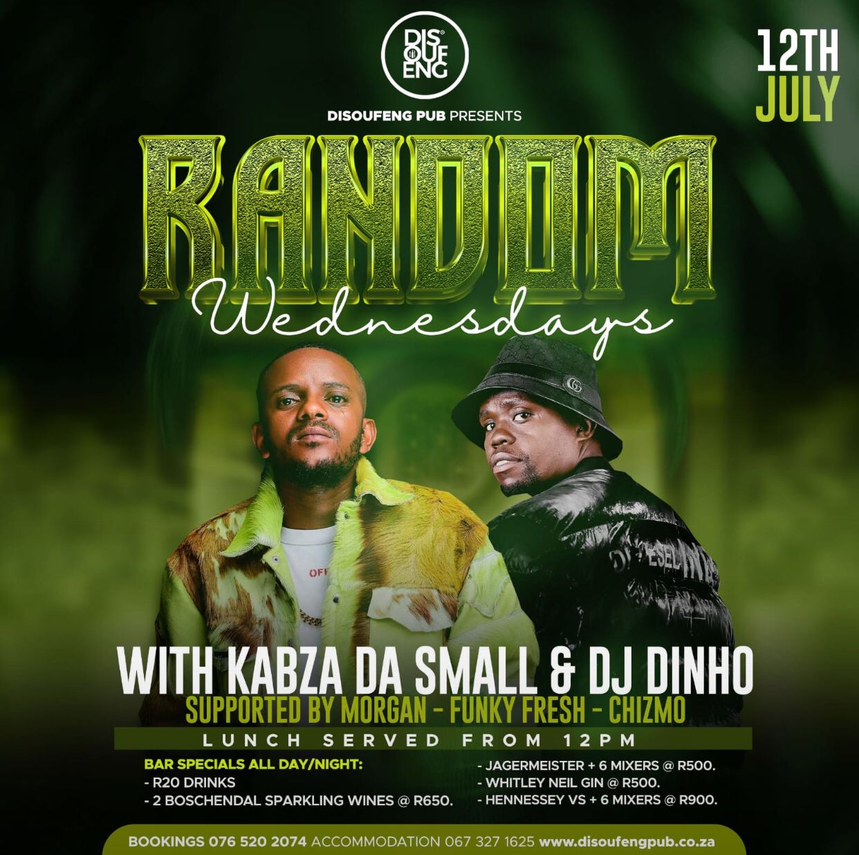 Masego on Twitter: "Random Wednesdays are Fun Days, so let’s get foolish with Kabza Da Small and ...