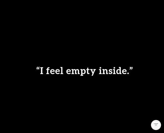 Feeling Empty Inside Quotes