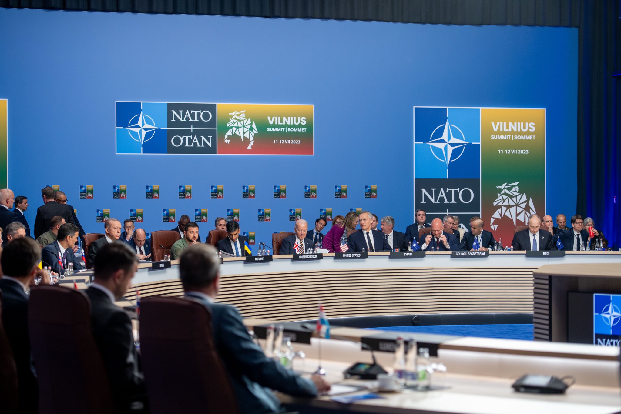 Gitanas Nausėda on Twitter: "The #NATO Summit in Vilnius has concluded. Grateful to all the ...