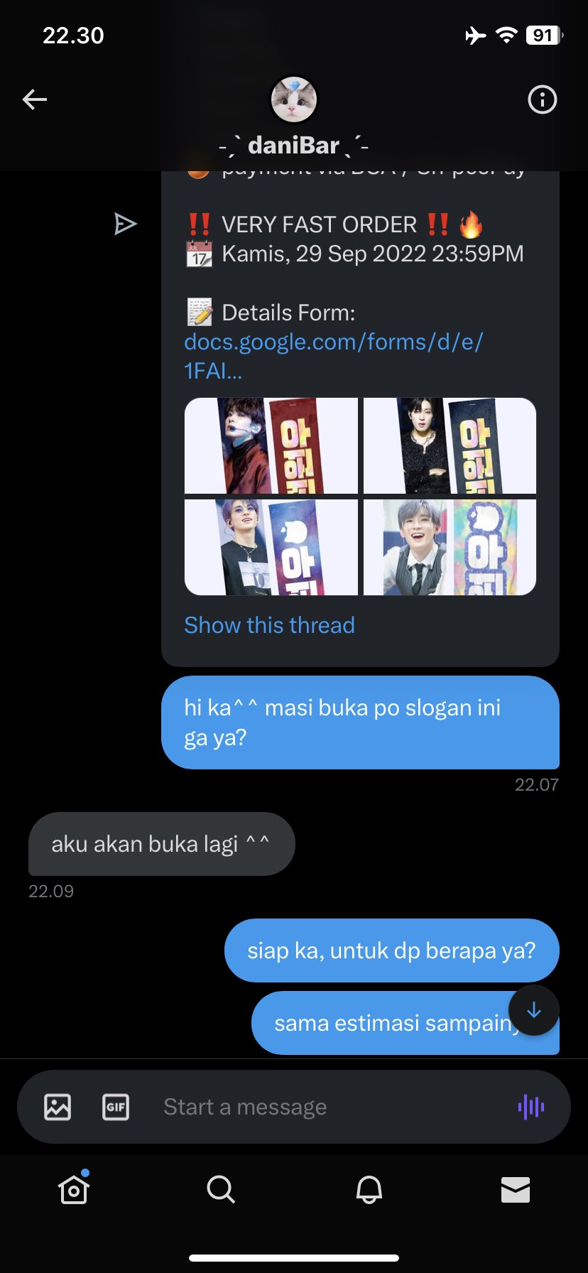 taa on Twitter: "Parahnya gue baru ngeh sekarang waktu rame2nya masalah sama @daniorders. Here ...