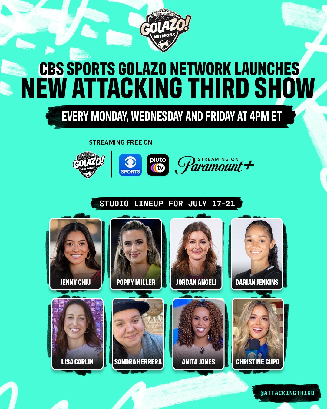 Cbs Sports Pr On Twitter Attacking Third Will Air Live Monday
