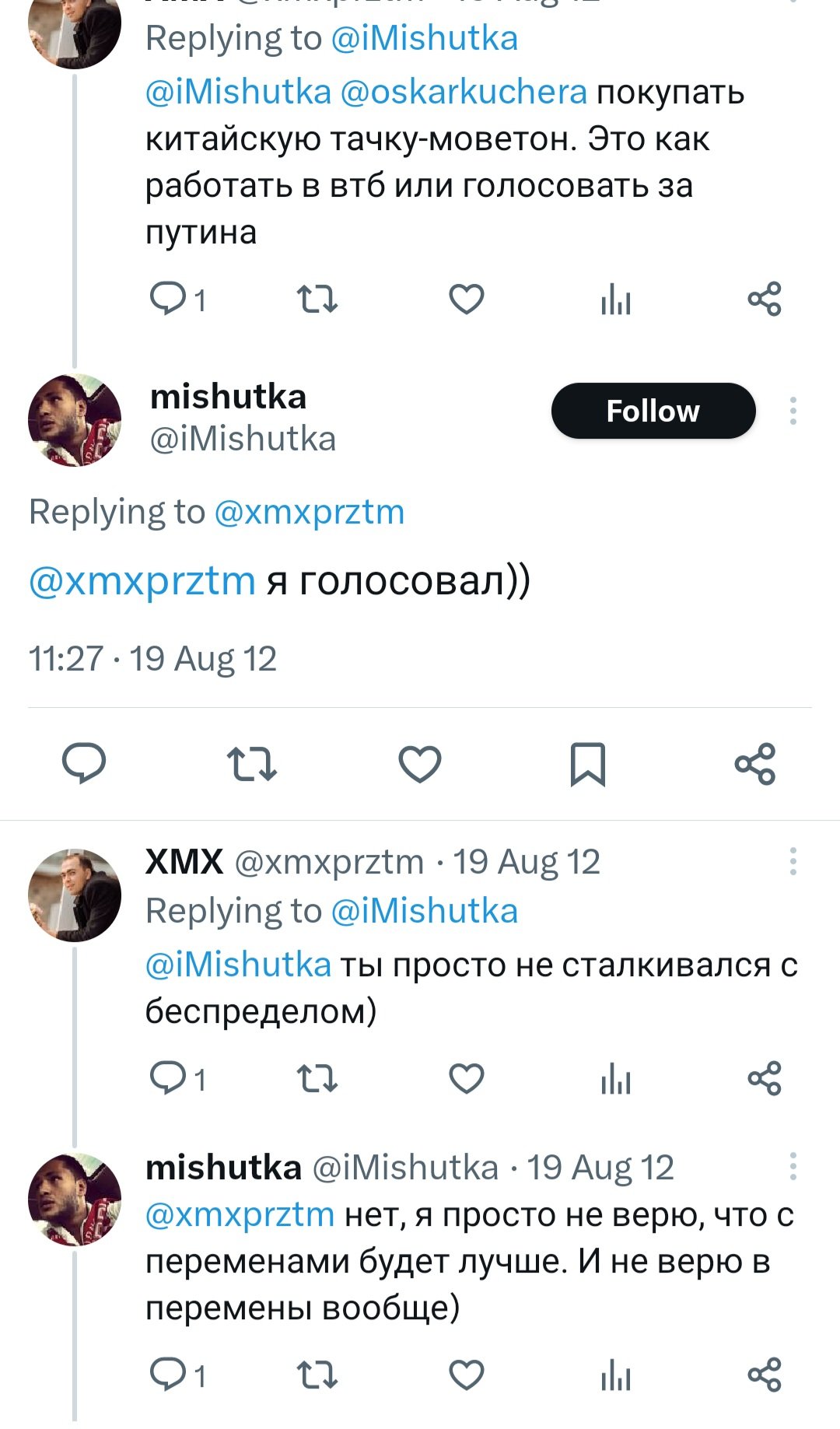 Anastasїa 🇺🇦 on Twitter: "In these tweets Mikhail Ovsepyan points once again that he voted for ...