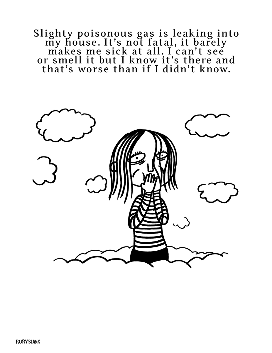 「slightly poisonous gas」Rory Blankの漫画