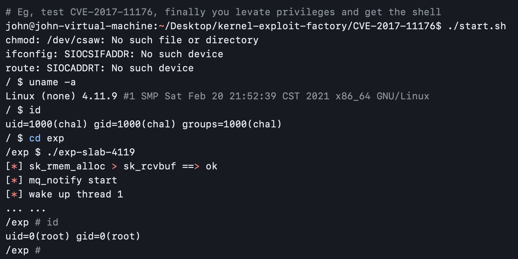 0xor0ne on Twitter: "Nice project for experimenting with Linux kernel exploitation https://t.co ...