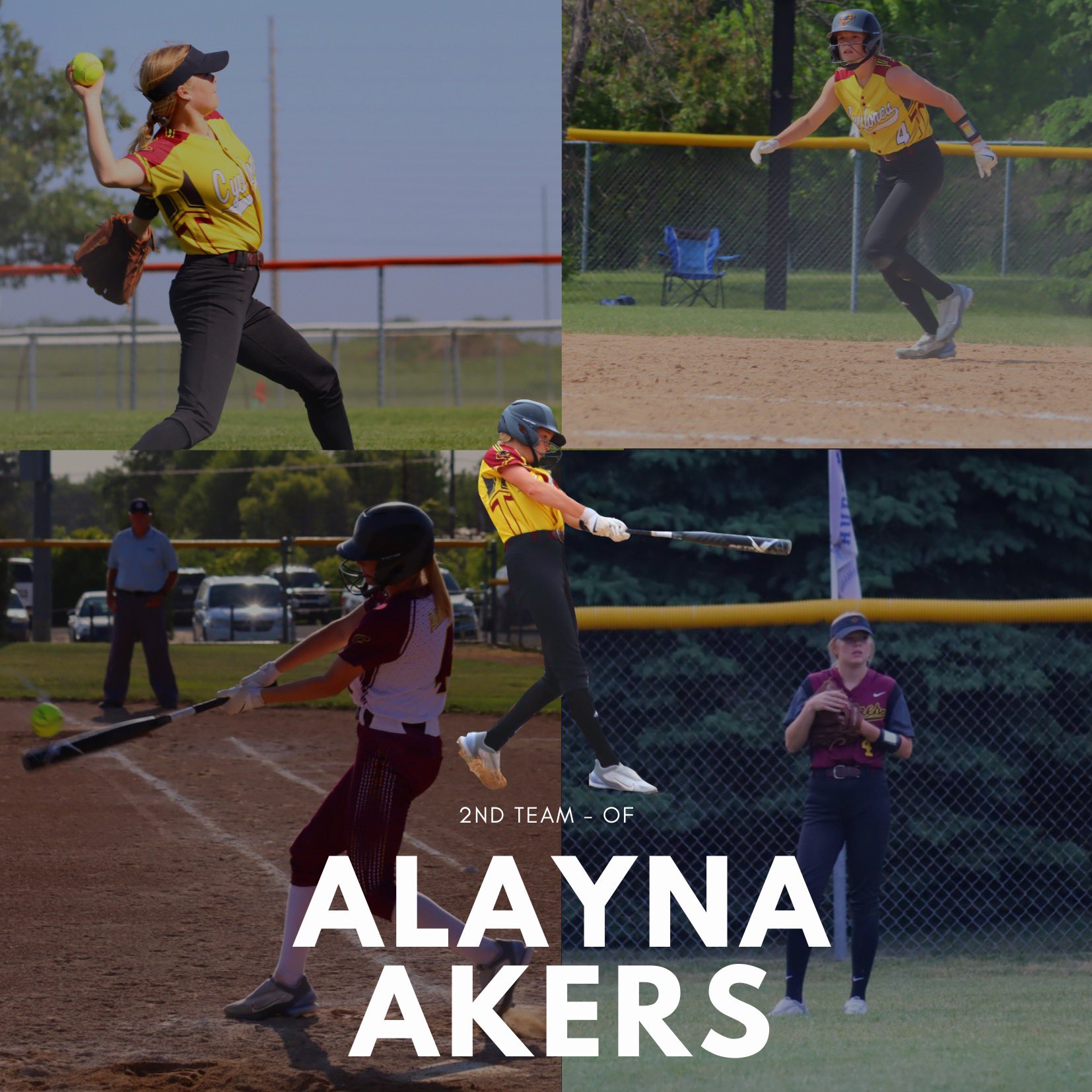 Denver Cyclones Softball on Twitter: "NICL Central All Conference Team #4 @alayna_akers, So. 2nd ...
