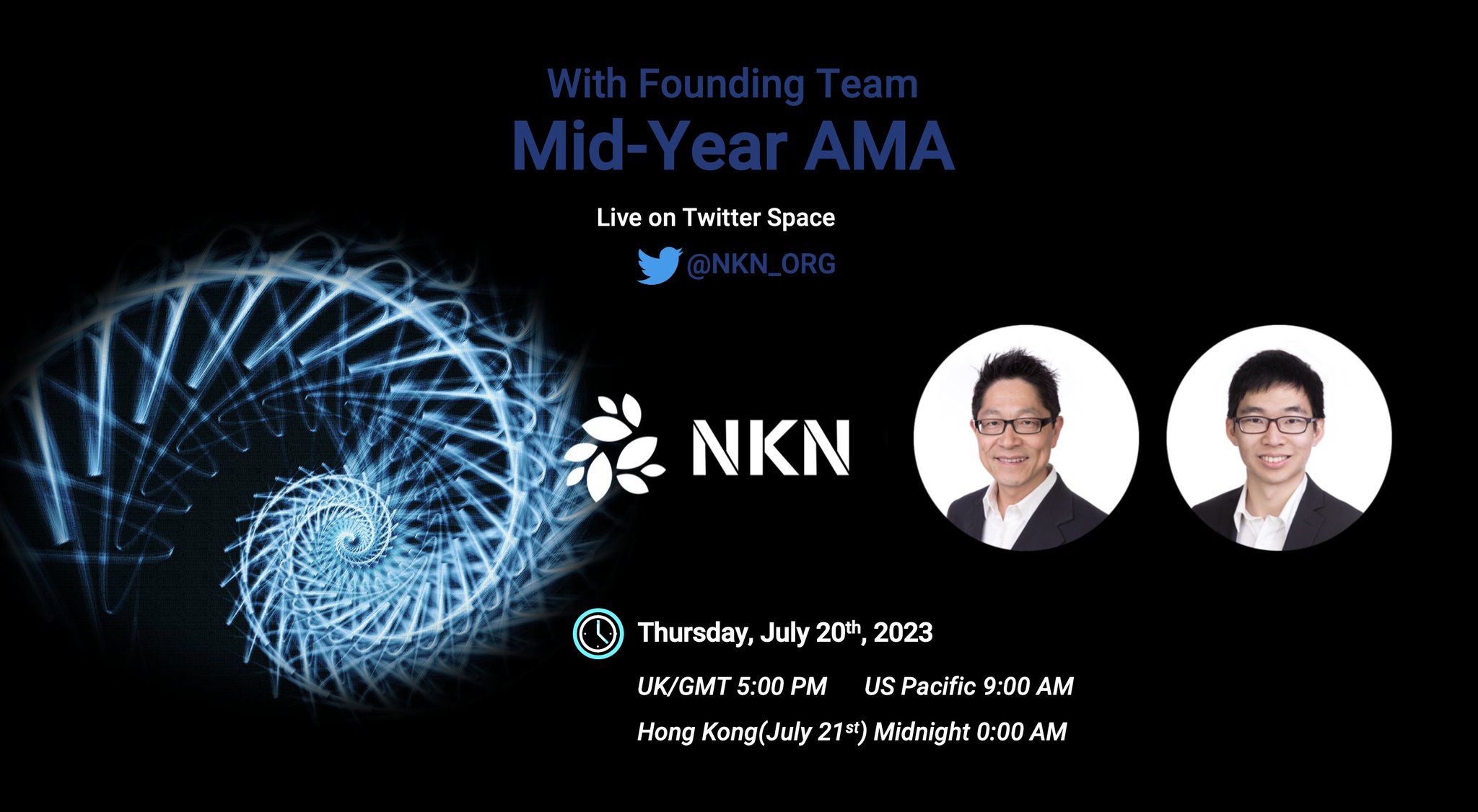 NKN on Twitter: "2023 NKN Mid-Year AMA with Founding Team is next week! Please mark your ...