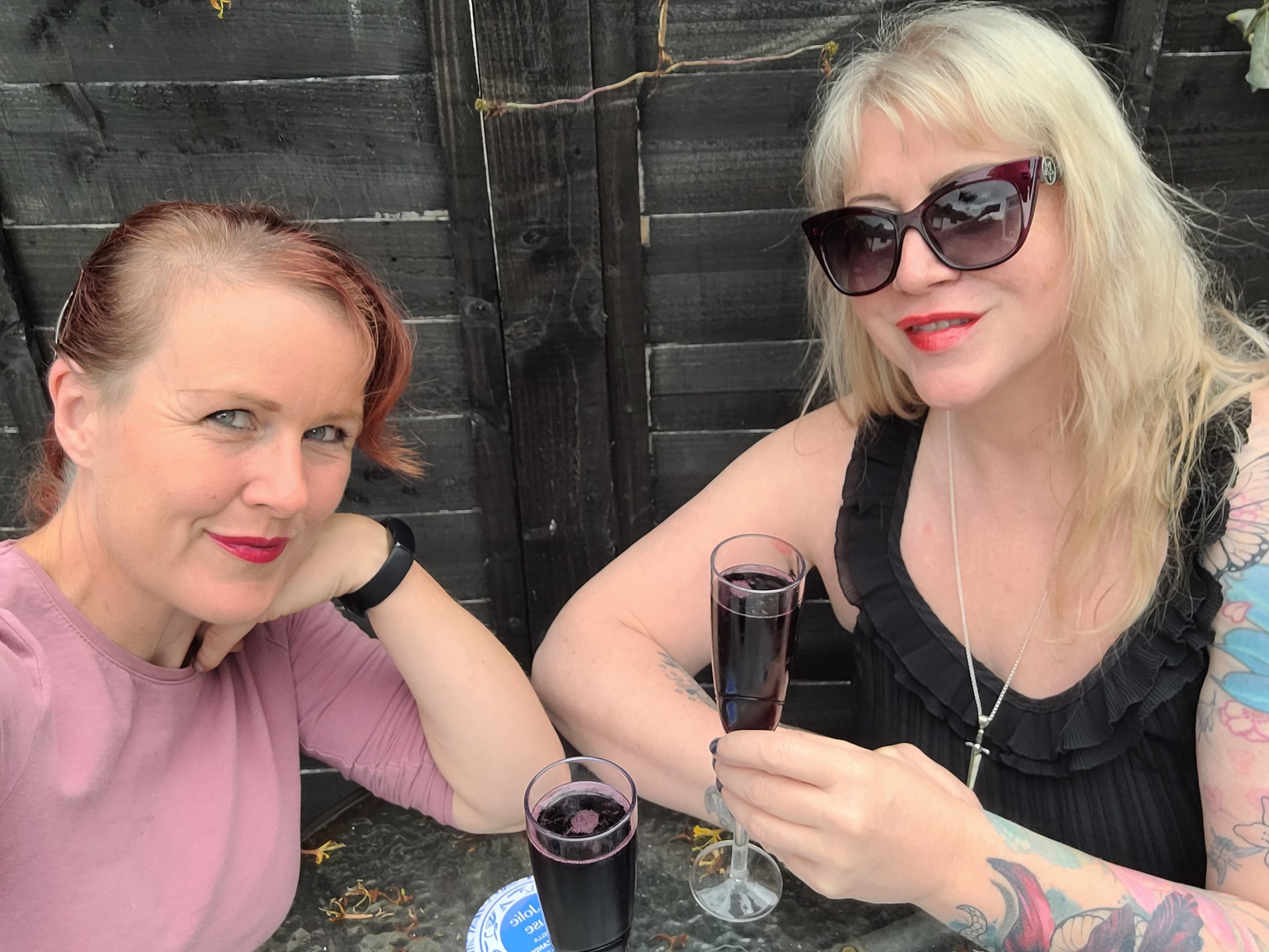Miss Kitty Bliss on Twitter: "WOW what a day! A well earned rest and glass of dark bubbly for us ...