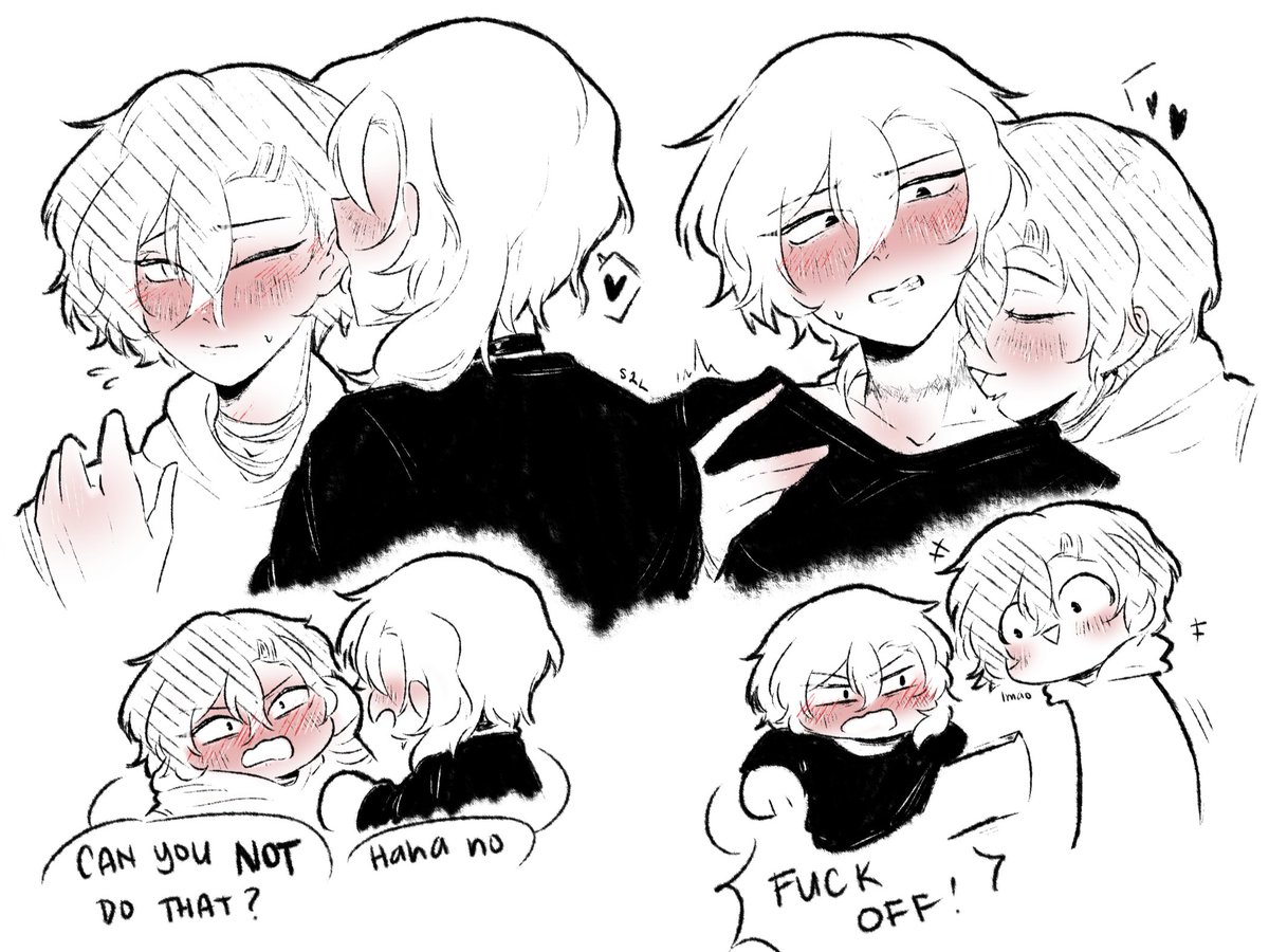 z e l // IM FREE 🫠 on Twitter: "sensitive spots ? #bsd #skk #soukoku"