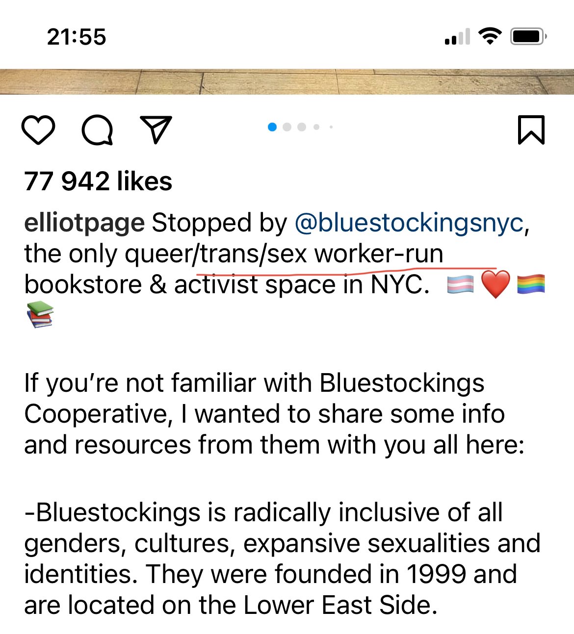 Fruella 💚🤍💜 On Twitter Ellen Page Continues To Recruit On Insta And