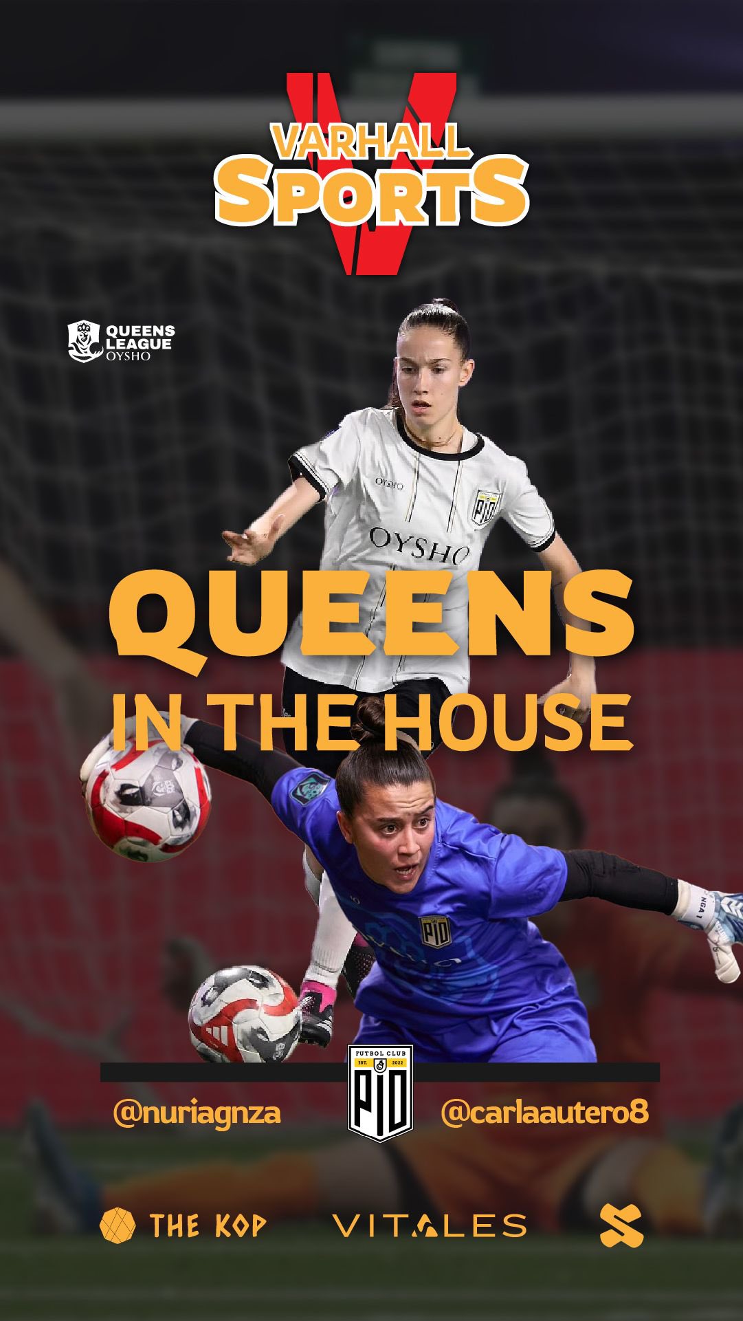 Varhall Sports on Twitter: "Estamos en directo con @carlaa___08 y @nuriagnza , jugadoras de ...