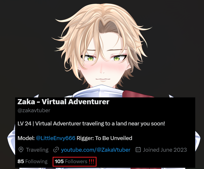 Zaka - Virtual Adventurer on Twitter: "Dang, it's that time already? I'm so extremely honored to ...
