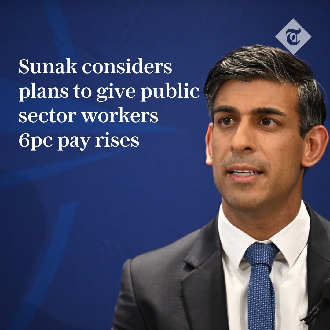 The Telegraph On Twitter 🔵 Rishi Sunak Will On Thursday Be Presented
