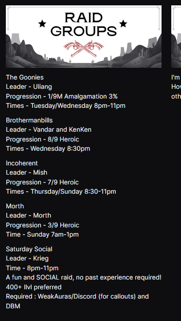 Krieg (Steven) on Twitter: "Please remove me from your Raid Groups panel @TheWantedGuild it's ...