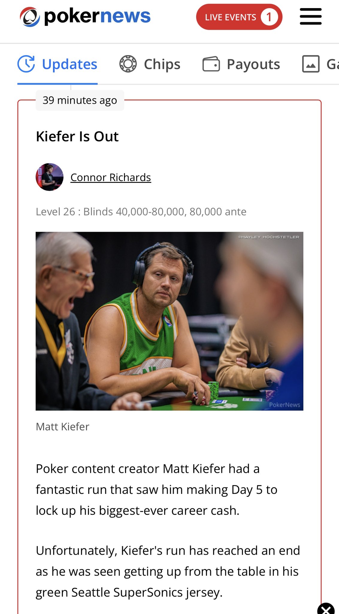 Matt Kiefer on Twitter: "What a ride. ️ ️ https://t.co/DnvQV2pKBD" / Twitter