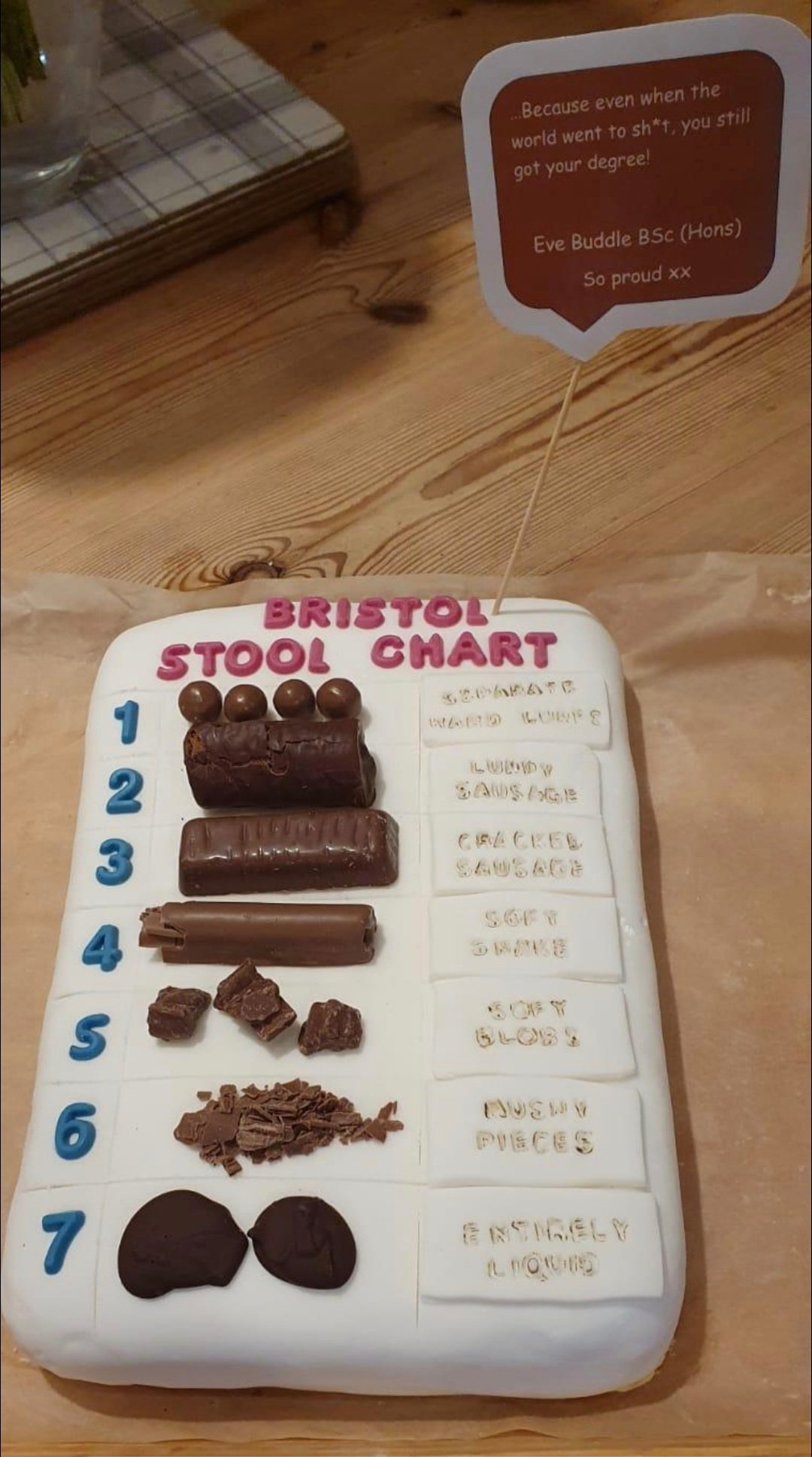 Poop Chart Cake Bristol Stool Chart Themed Cupcakes .... I Know They