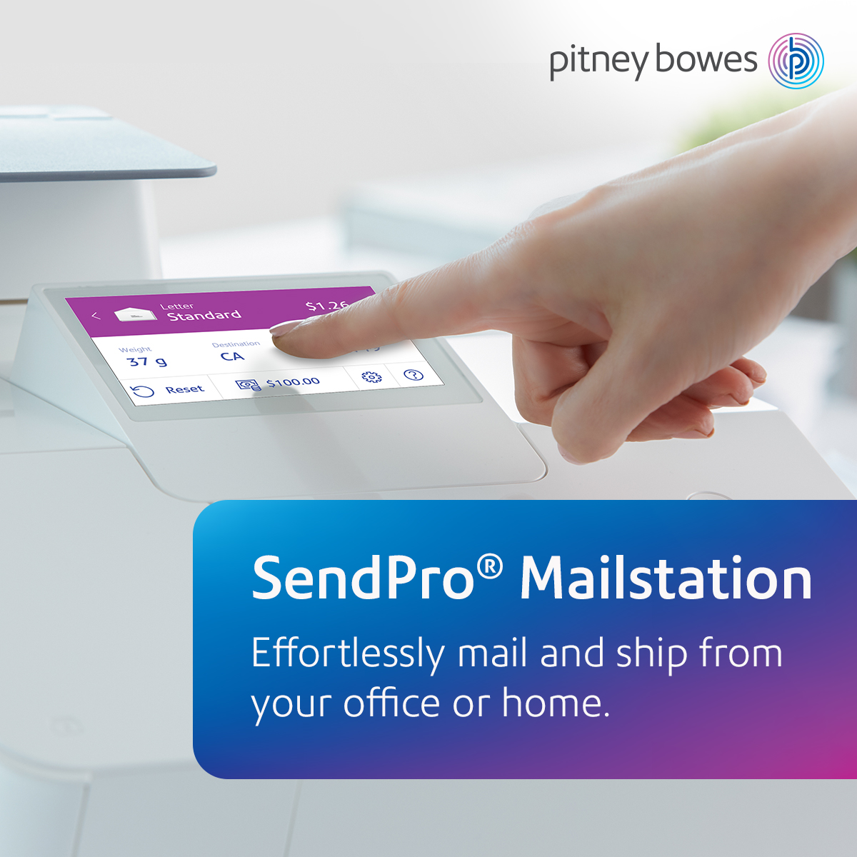 Pitney Bowes on Twitter: "Maximize your #smallbusiness' efficiency with the new SendPro ...