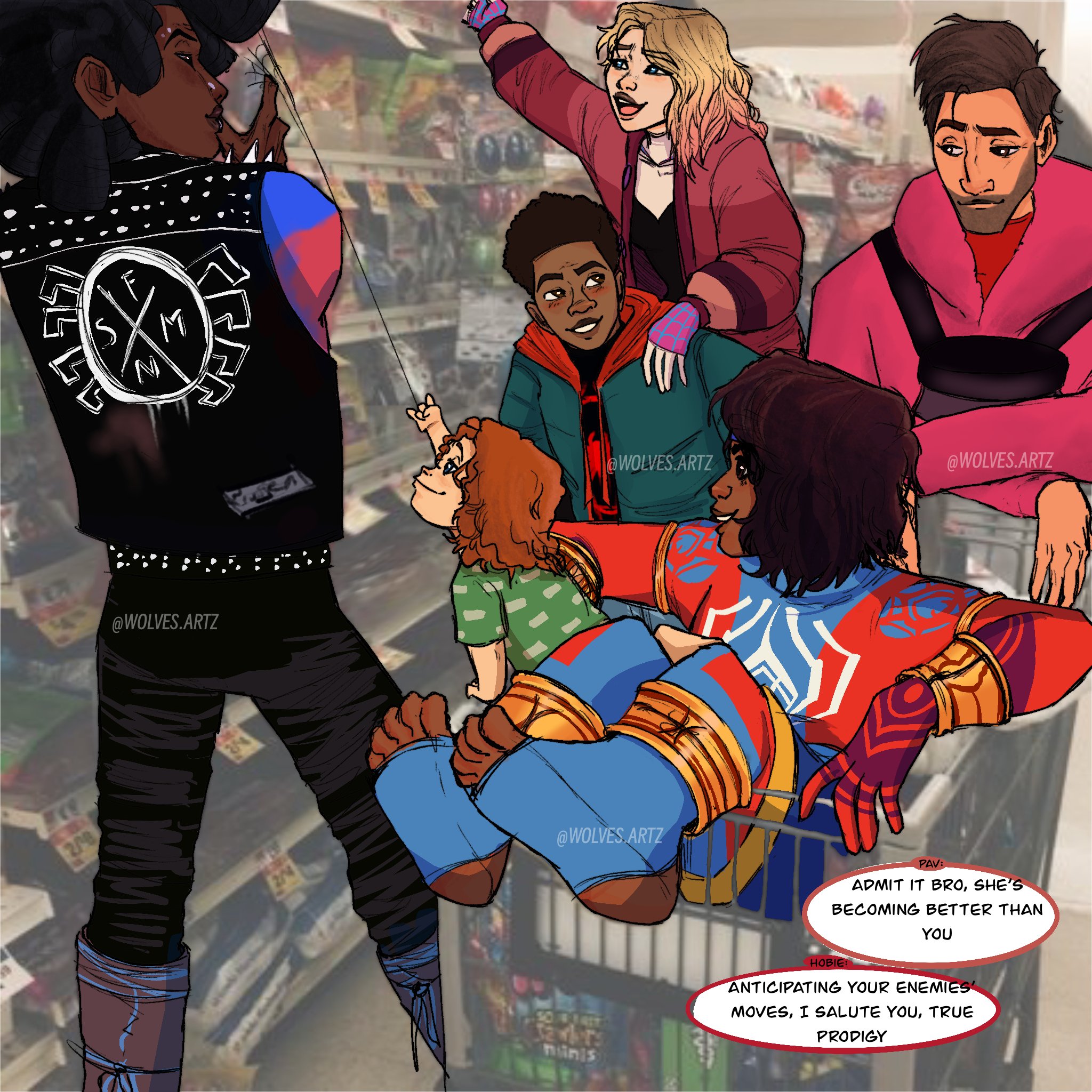 Wolves.Artz on Twitter: "I wish we'll get more scenes with the squad together cuz it would be ...