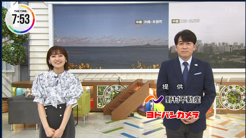 tvmaniaZERO on Twitter: "2023/07/13 #thetime_tbs 関東のお天気 増田さーん #松田里奈 さん #安住紳一郎 アナ https://t.co ...