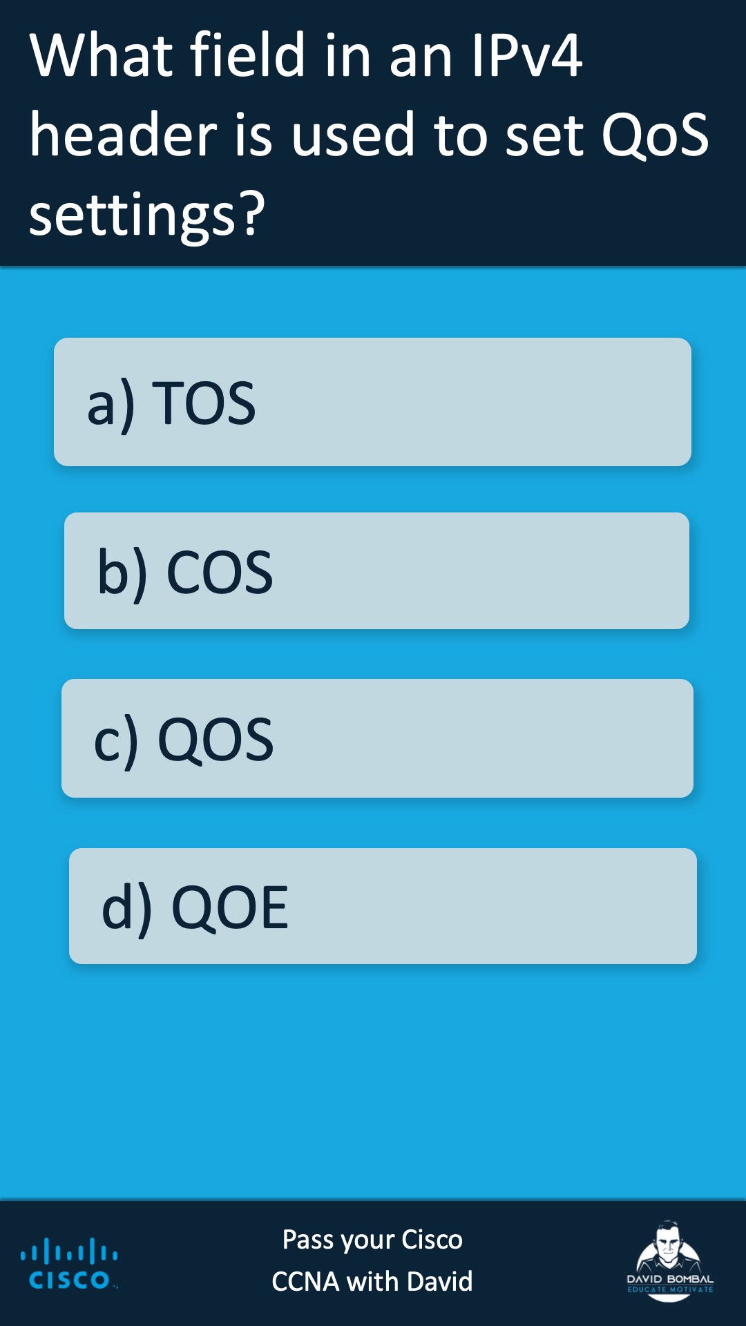 David Bombal on Twitter: "Pass your Cisco CCNA with David #CCNA #Devnet #Cisco #CCNP https://t ...