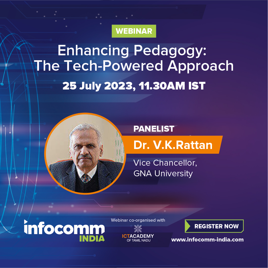 InfoCommIndia on Twitter: "Presented by #InfoCommIndia and @ictacademyindia. Join us to hear ...
