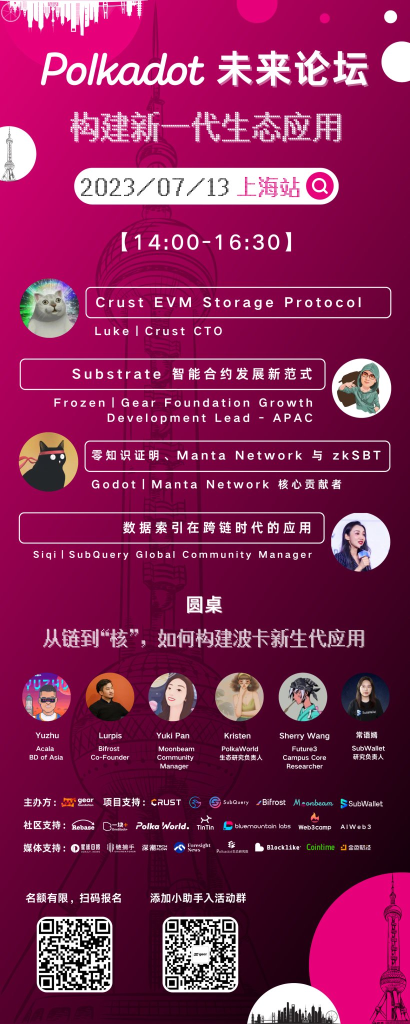 Vara Network 中文 on Twitter: "今天下午 2:00， @Gear_Foundation 将在上海举办本次 #PolkadotDecoded Side Event！与 ...