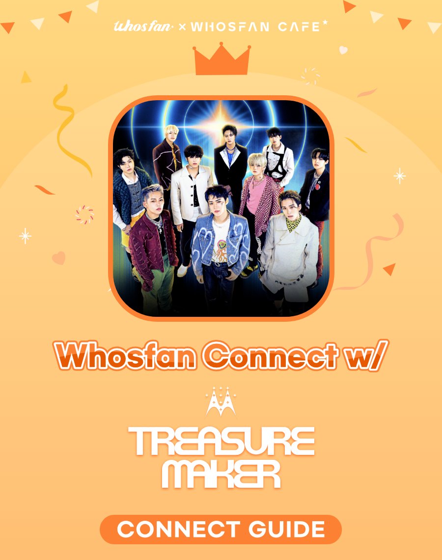 Whosfan 후즈팬 on Twitter: "#Whosfan x #WhosfanCafe☕ #WhosfanConnect 투표 🏆1위 TREASURE MAKER ...