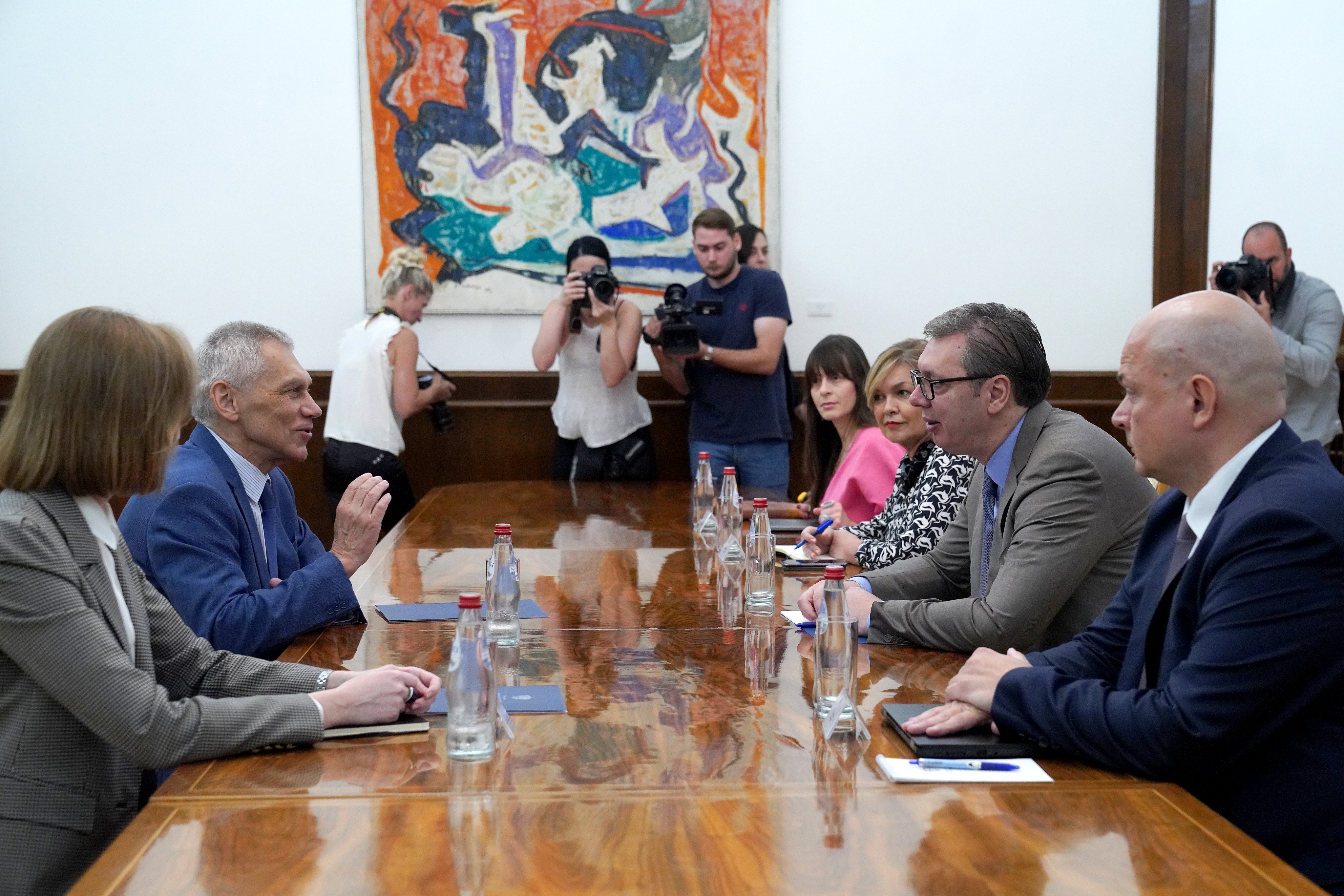 СНС СРБИЈА On Twitter Председник Србије Александар Vucic Avucic примио је амбасадора Руске