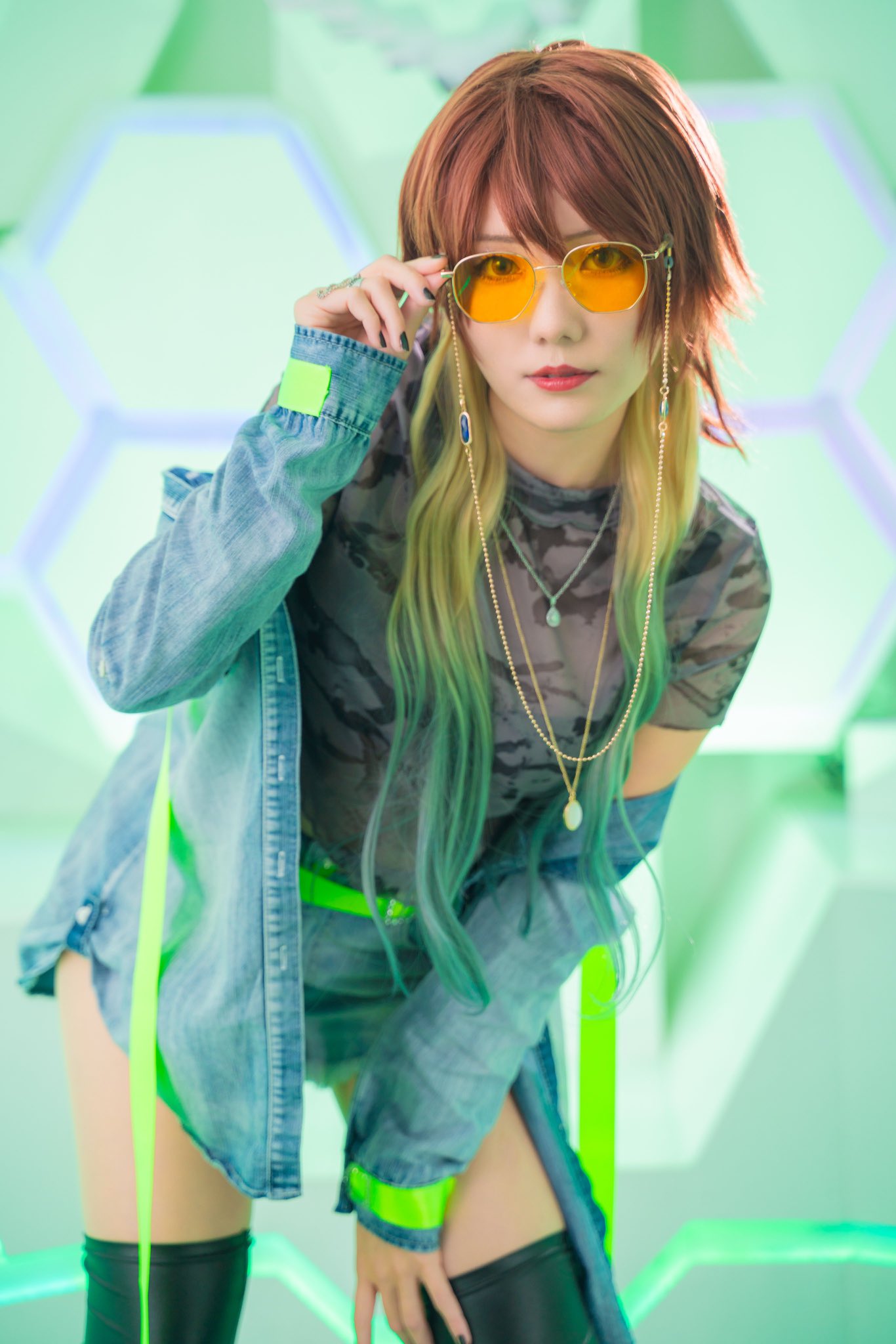 ろぜ໒꒱C102日曜日西さ24a on Twitter: "#推しアイドルキャラをコスで尊ぶ THE IDOLM@STER SHINY COLORS SHHis💎💄緋田美琴 https://t ...