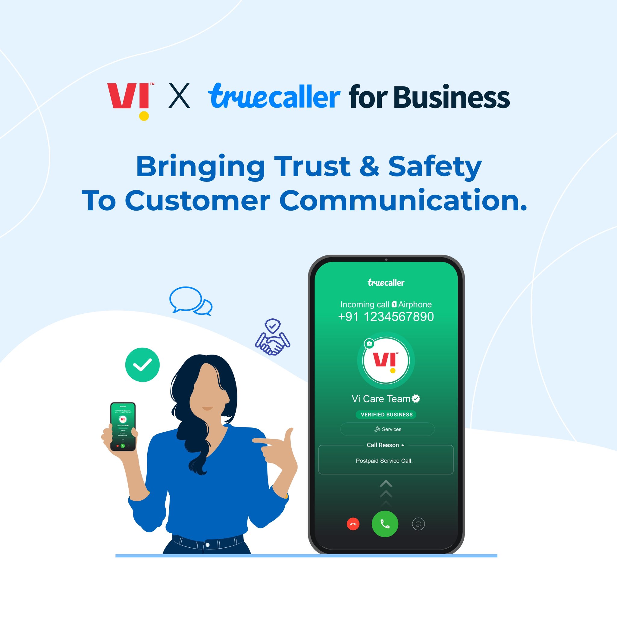 Truecaller for Business on Twitter: "@Truecaller has joined hands with @VodaIdea_NEWS to create ...