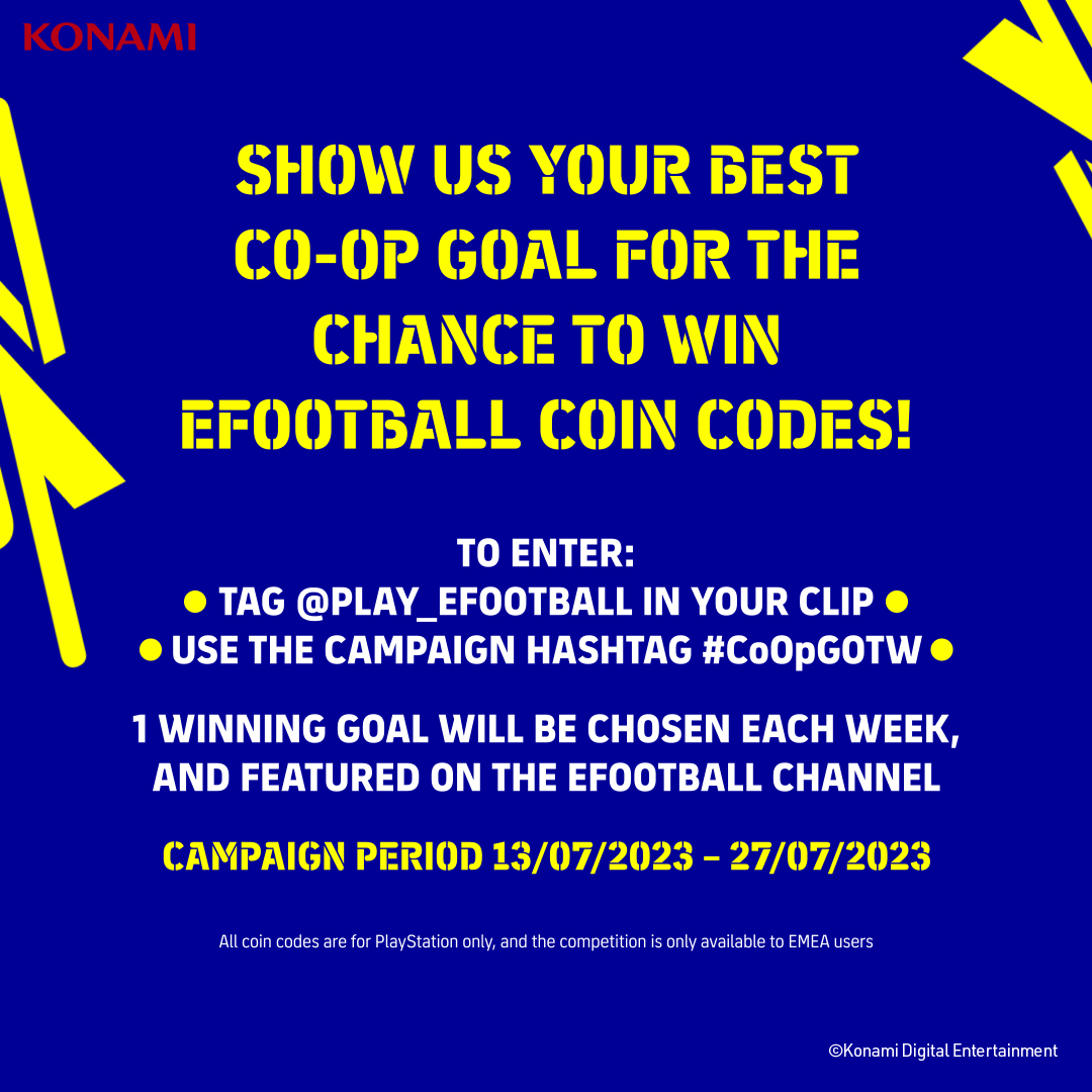 📢 NEW CAMPAIGN ALERT! 📢 We have 3️⃣ eFootball coin codes to giveaway ...