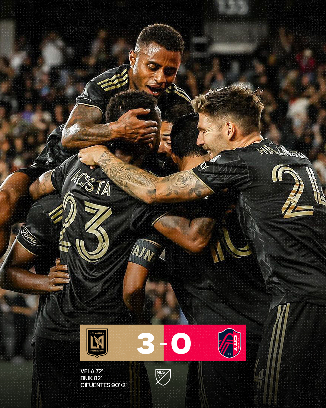 Major League Soccer on Twitter: "@WhitecapsFC #LAFC takes down St. Louis to move to second in ...
