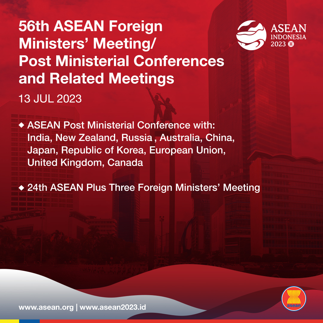 ASEAN on Twitter: "Today, ASEAN Foreign Ministers will meet with Foreign Ministers of ASEAN’s ...