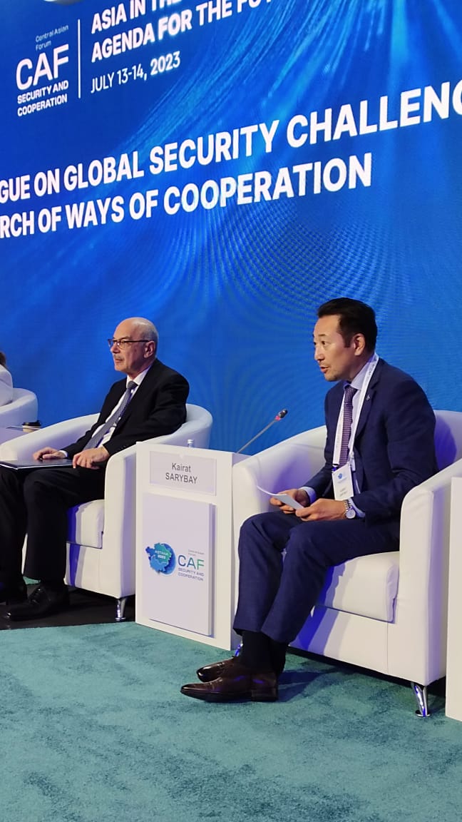 CICA on Twitter: "#CICA Secretary General Ambassador @KairatSarybay addressed the Central Asian ...