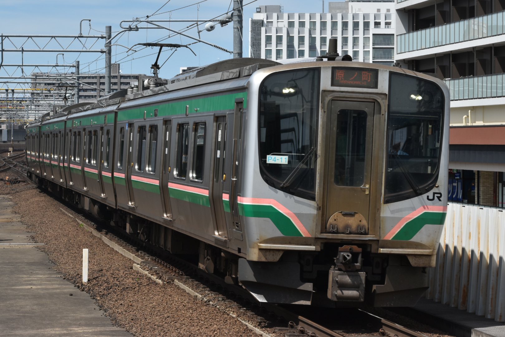 きつねうどん®︎黒鷲#5 on Twitter: "2023/07/13 242M 常磐線 普通 原ノ町行き E721系1000番台 P4-11編成[仙ｾﾝ] https://t.co ...