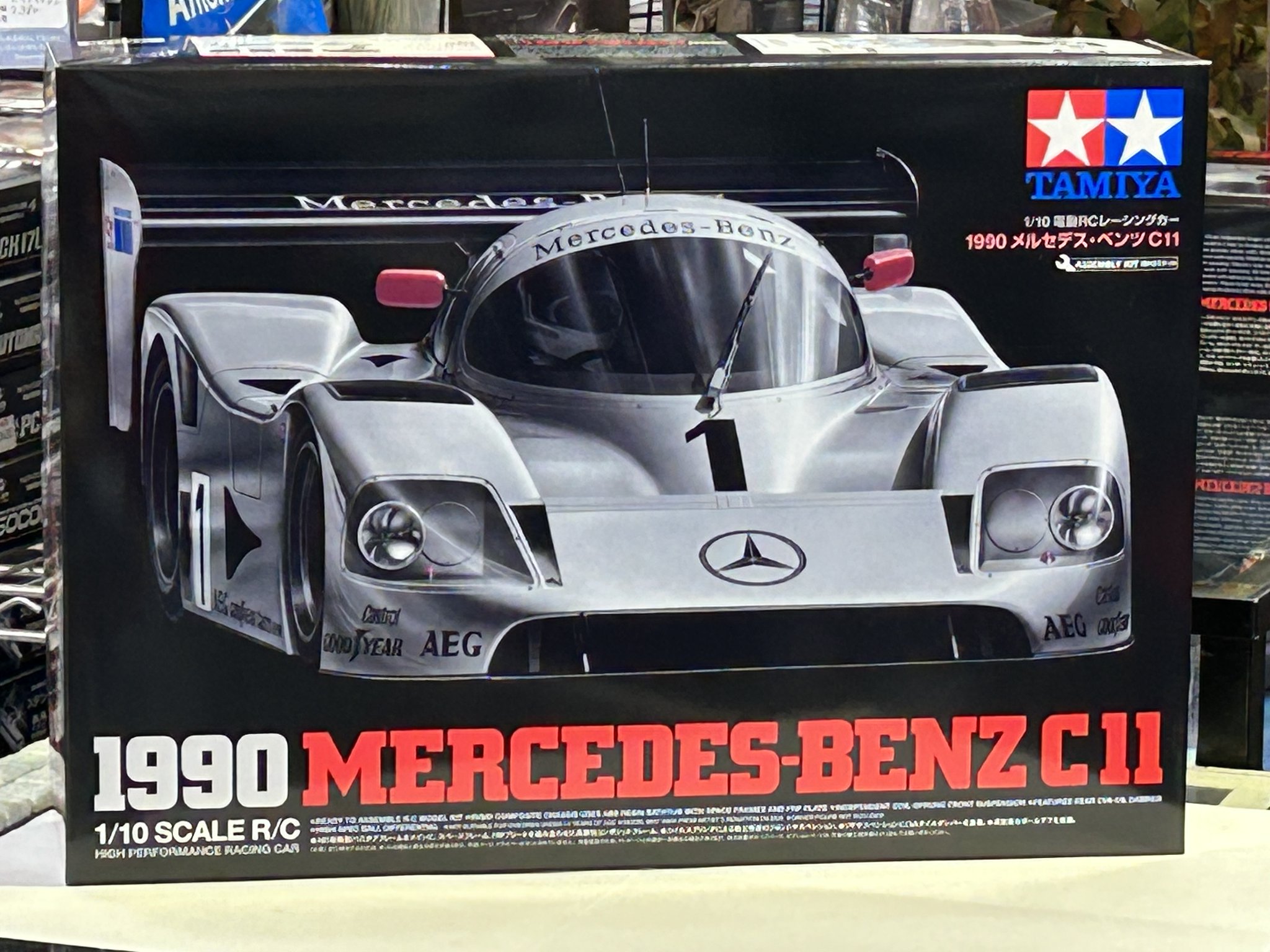 ドリームホビー苫小牧本店 on Twitter: "タミヤ・電動RCカー（特別企画） No.184「1/10RC 1990 メルセデス・ベンツ C 11」とXBシリーズ（完成モデル） No ...
